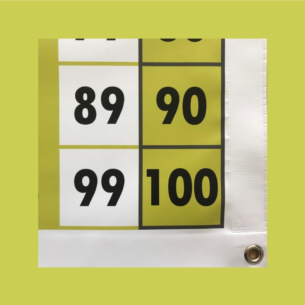 Honderdveld | Bewegend en spelend leren | Getalstructuur | Bijles juf Laura