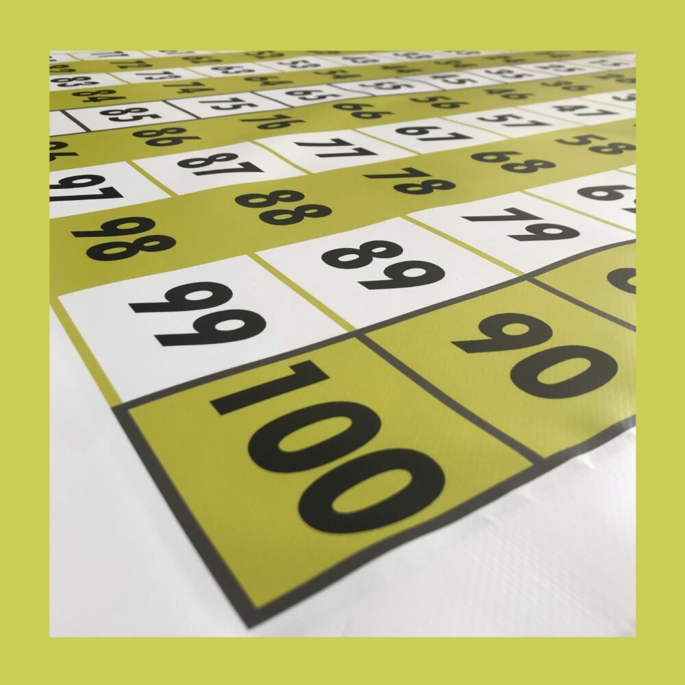 Honderdveld | Bewegend en spelend leren | Getalstructuur | Bijles juf Laura