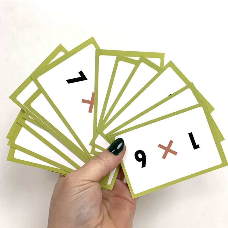 Tafelsomkaartjes - Tafel van 6 | Bewegend leren | Tafels oefenen